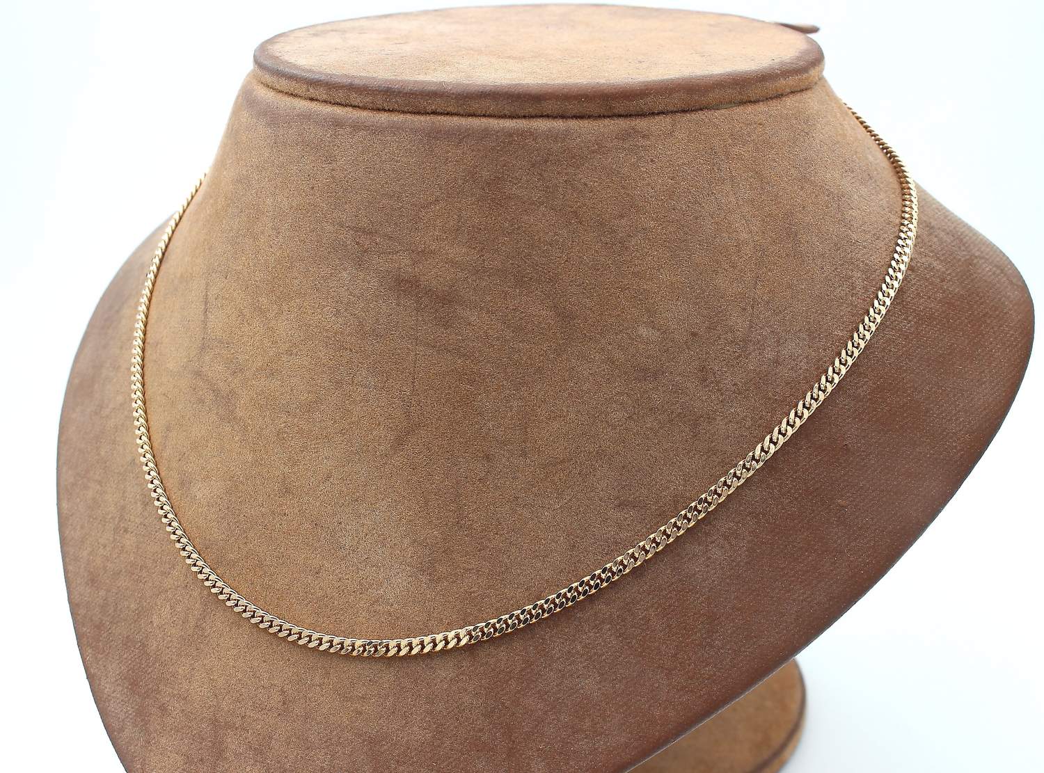 Pansar halsband i 18k guld- massiv