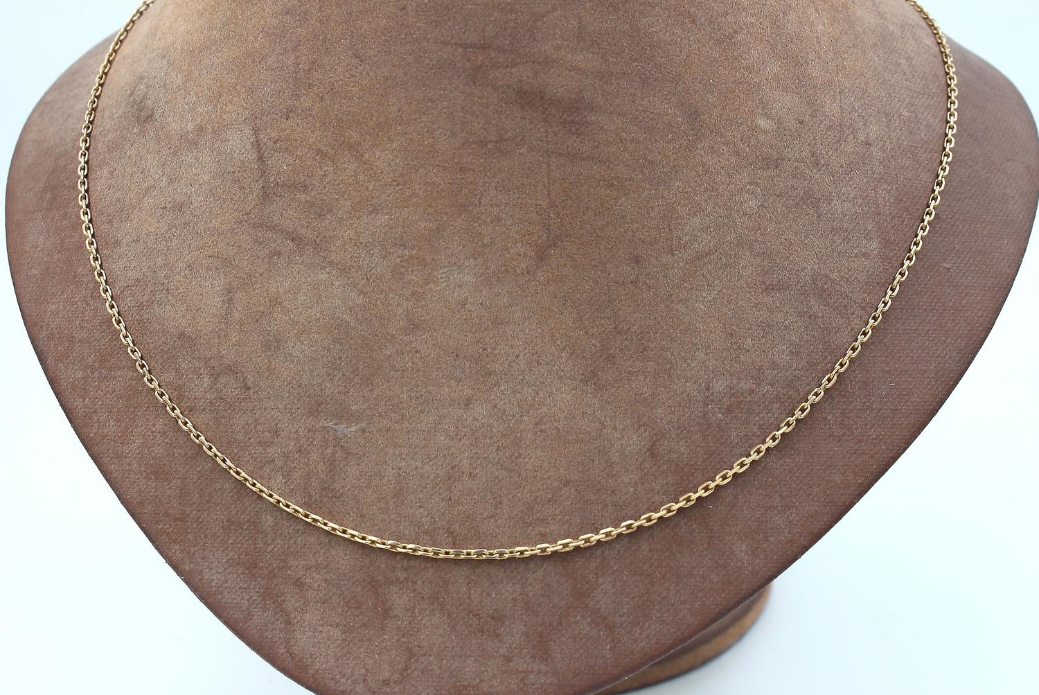Ankar halsband i 18k guld