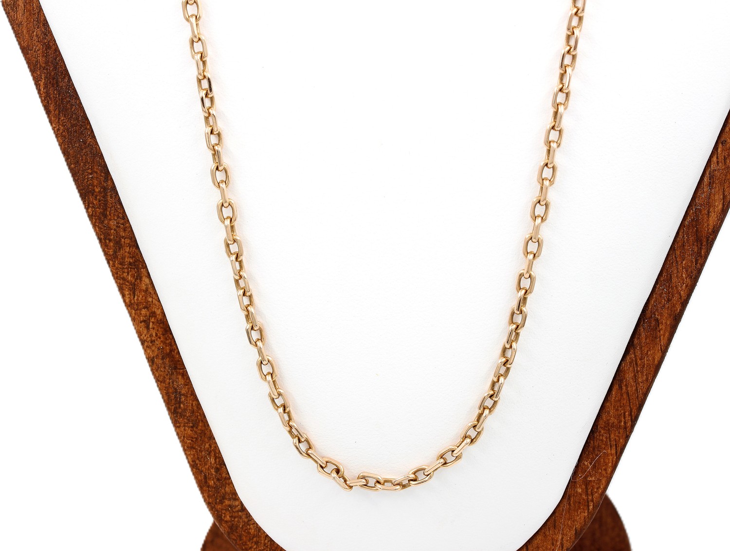 Halsband ankar i 18k guld - massiv